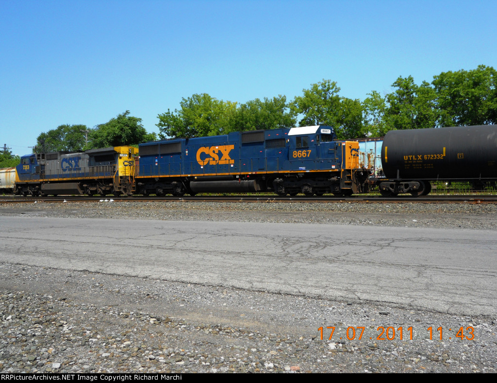 CSX 8667